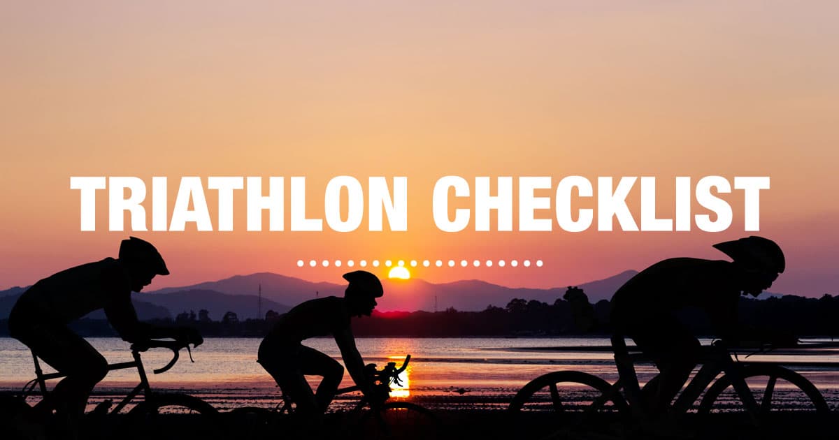 Triathlon Checklist: Sierra